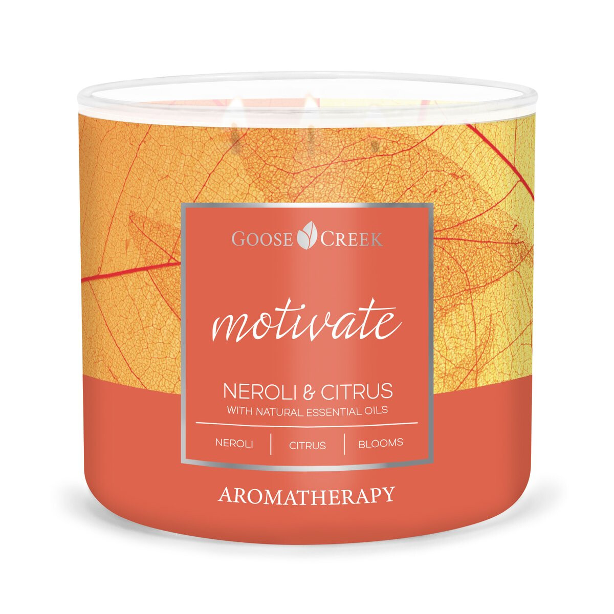 Neroli & Citrus - Motivate 3-Wick-Candle 411g, 14,00