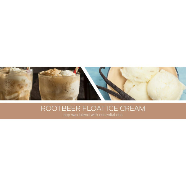 Root Beer Float Ice Cream 3-Docht-Kerze 411g, 15,00