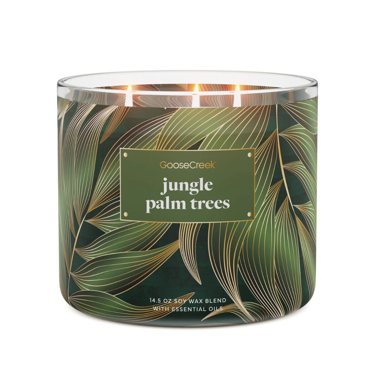 Jungle Palm Trees 3-Wick-Candle 411g, 25,95