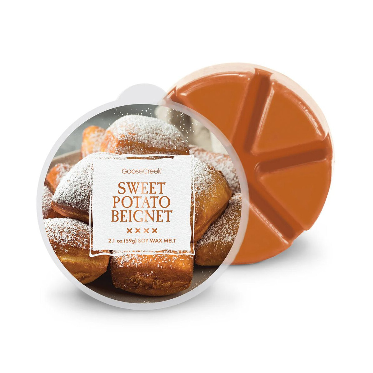 Sweet Potato Beignet - Wachsmelt mit Süßkartoffelpüree, Zucker-Beigne ...